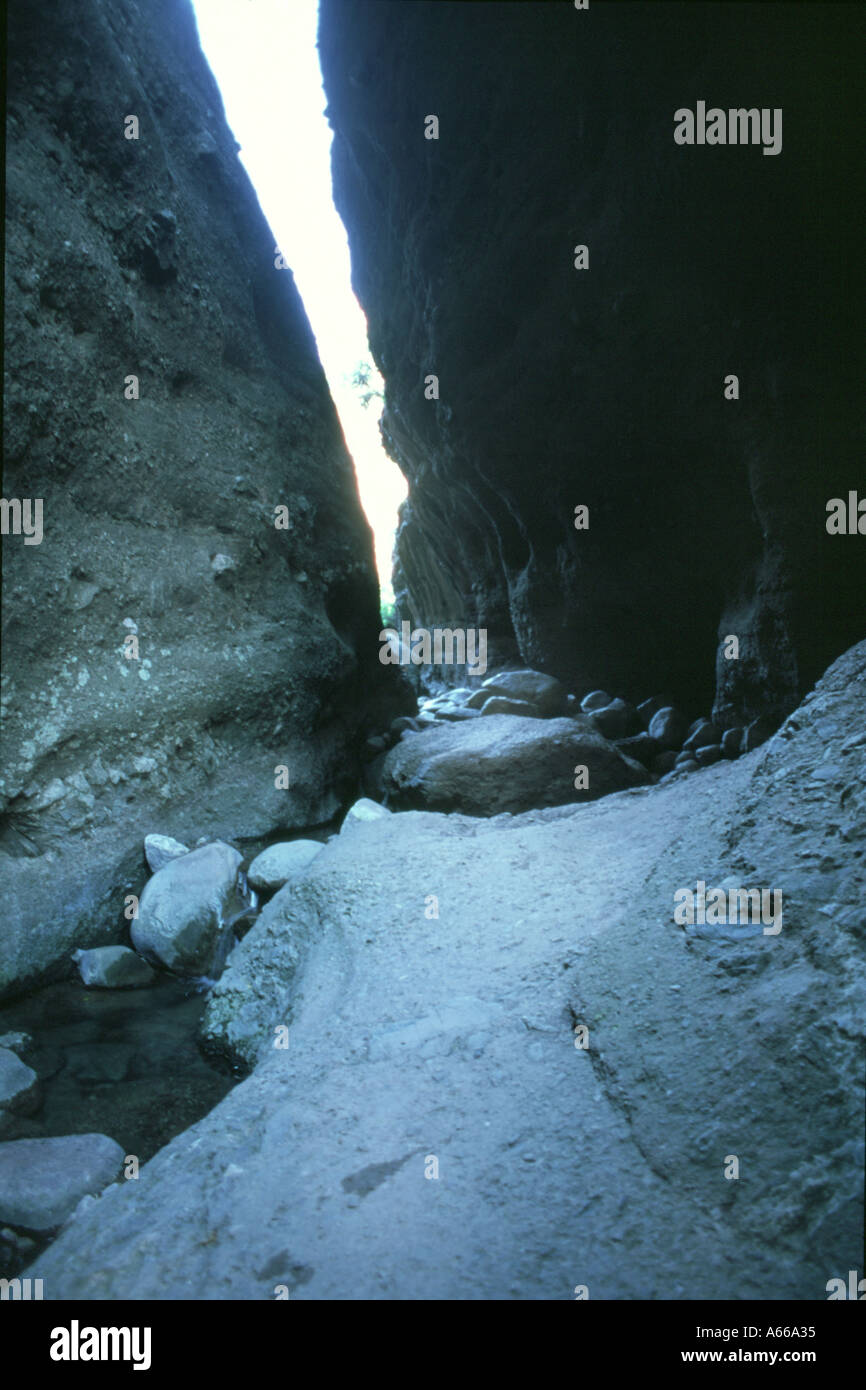 Coming out of a cave in Cordoba Argentina Stock Photo - Alamy