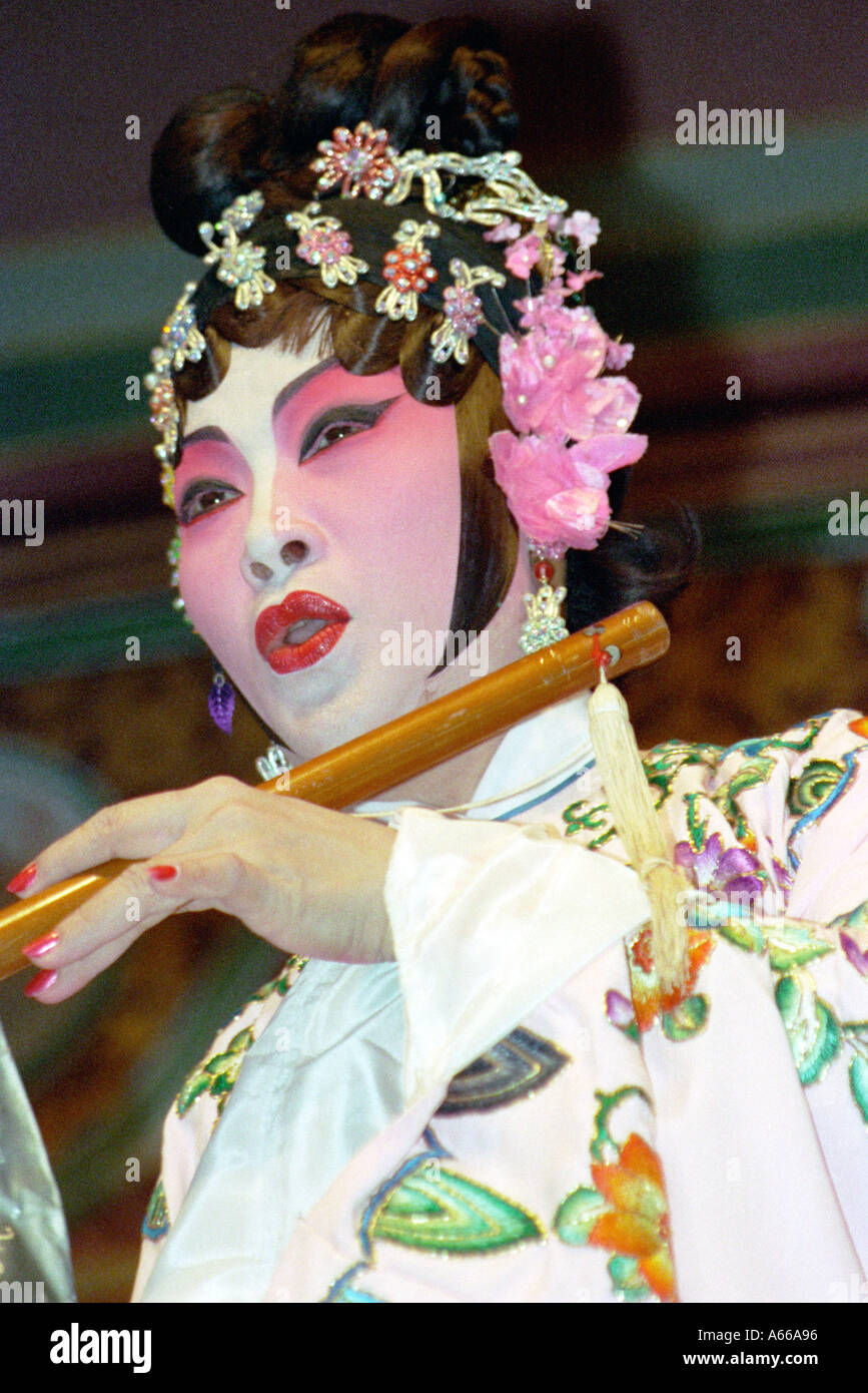 Cantonese opera performer in Hong Kong Stock Photo - Alamy
