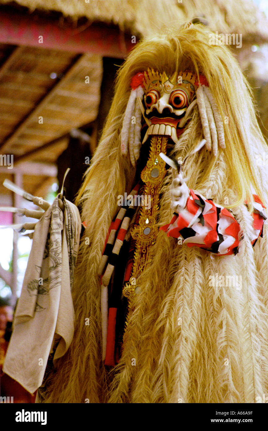 Balinese mask dancer in Bali Indonesia Stock Photo - Alamy