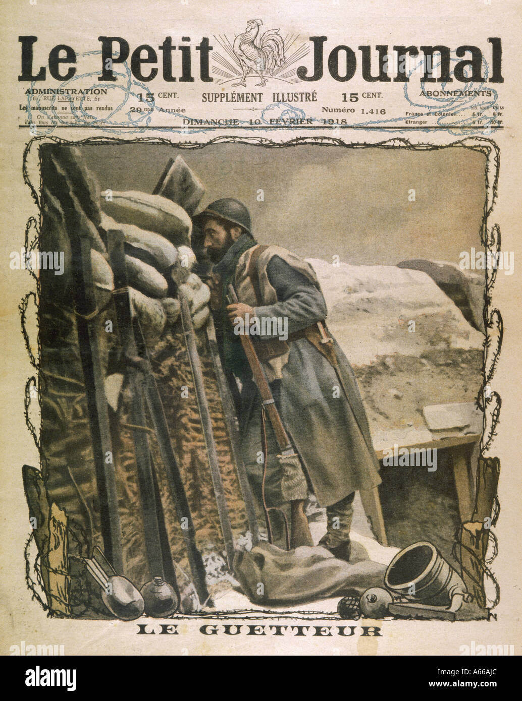 Wwi sentry hi-res stock photography and images - Alamy