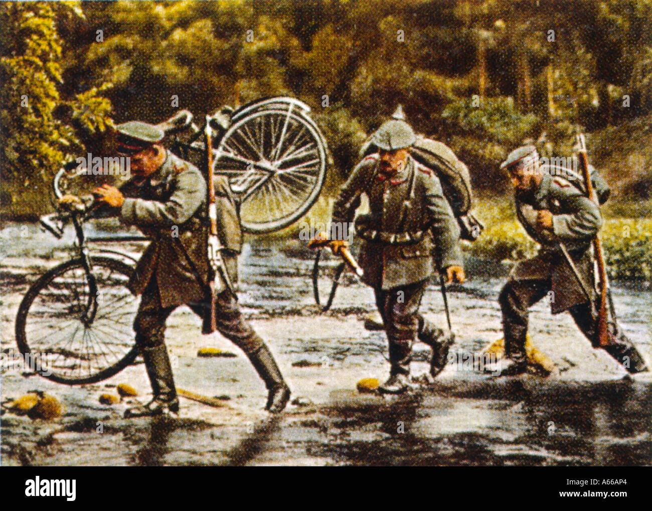 Wwi German Troops Stock Photo - Alamy