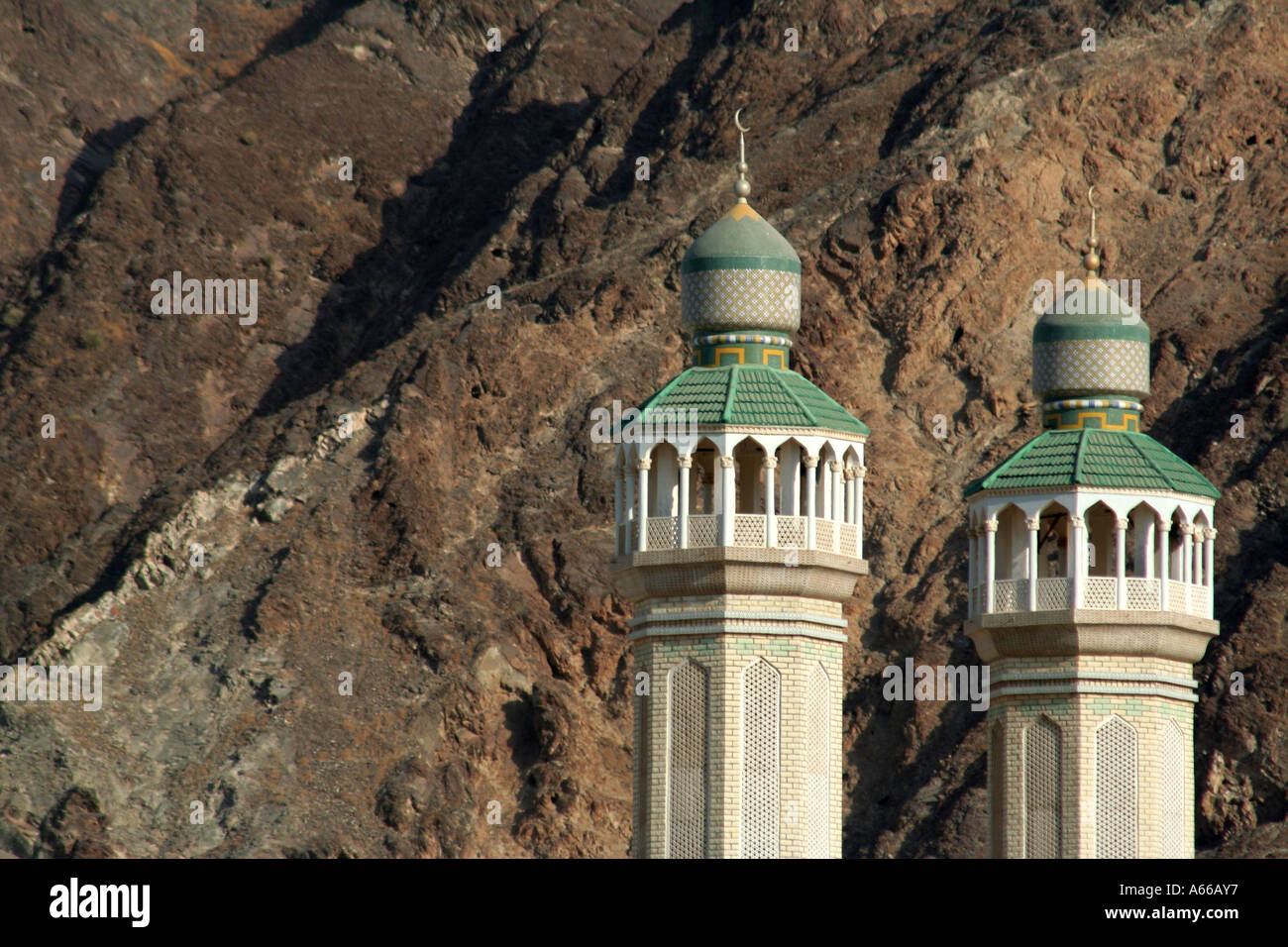 Green mosque in muscat oman hi-res stock photography and images - Alamy