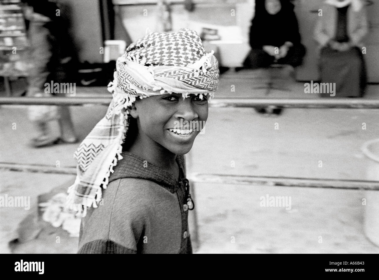 Young Palestinian boy smiling Gaza Stock Photo - Alamy