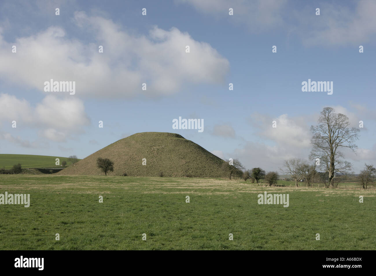 The largest man made mound in Europe Silbury Hill is comparable to the ...