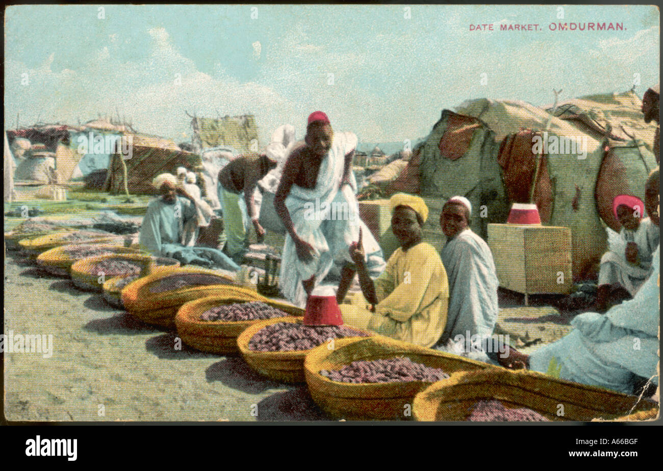 Date Market Sudan Africa Stock Photo - Alamy