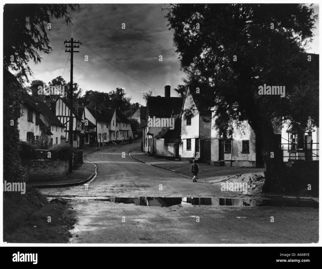 Kersey Suffolk Stock Photo - Alamy