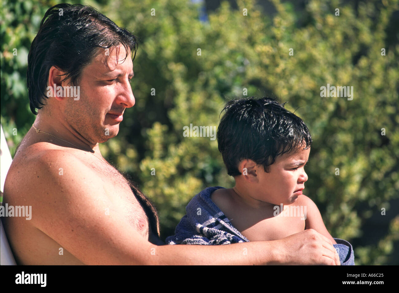 Son sunbathe hi-res stock photography and images - Alamy