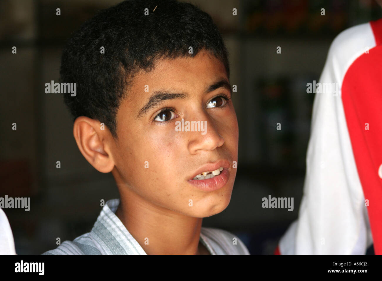 Local boy in Sur, Oman Stock Photo - Alamy