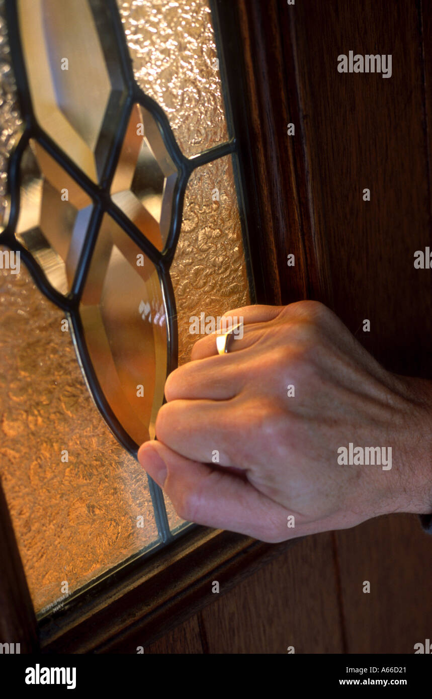 Knocking Door Stock Photos & Knocking Door Stock Images - Alamy