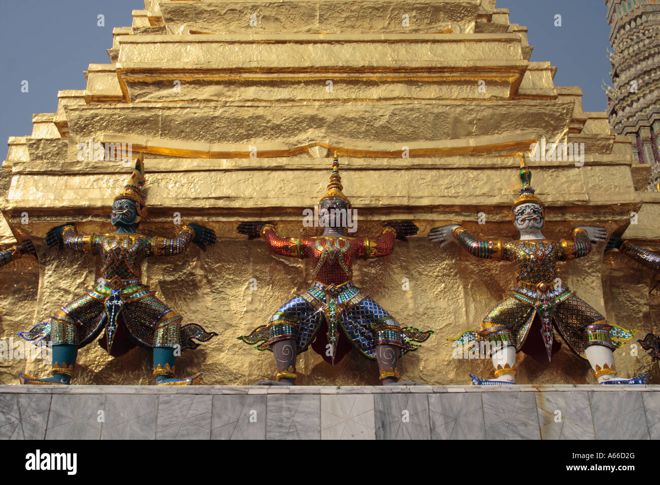 Temple Gaurds in Grand Palace, Bangkok, Thailand Stock Photo - Alamy