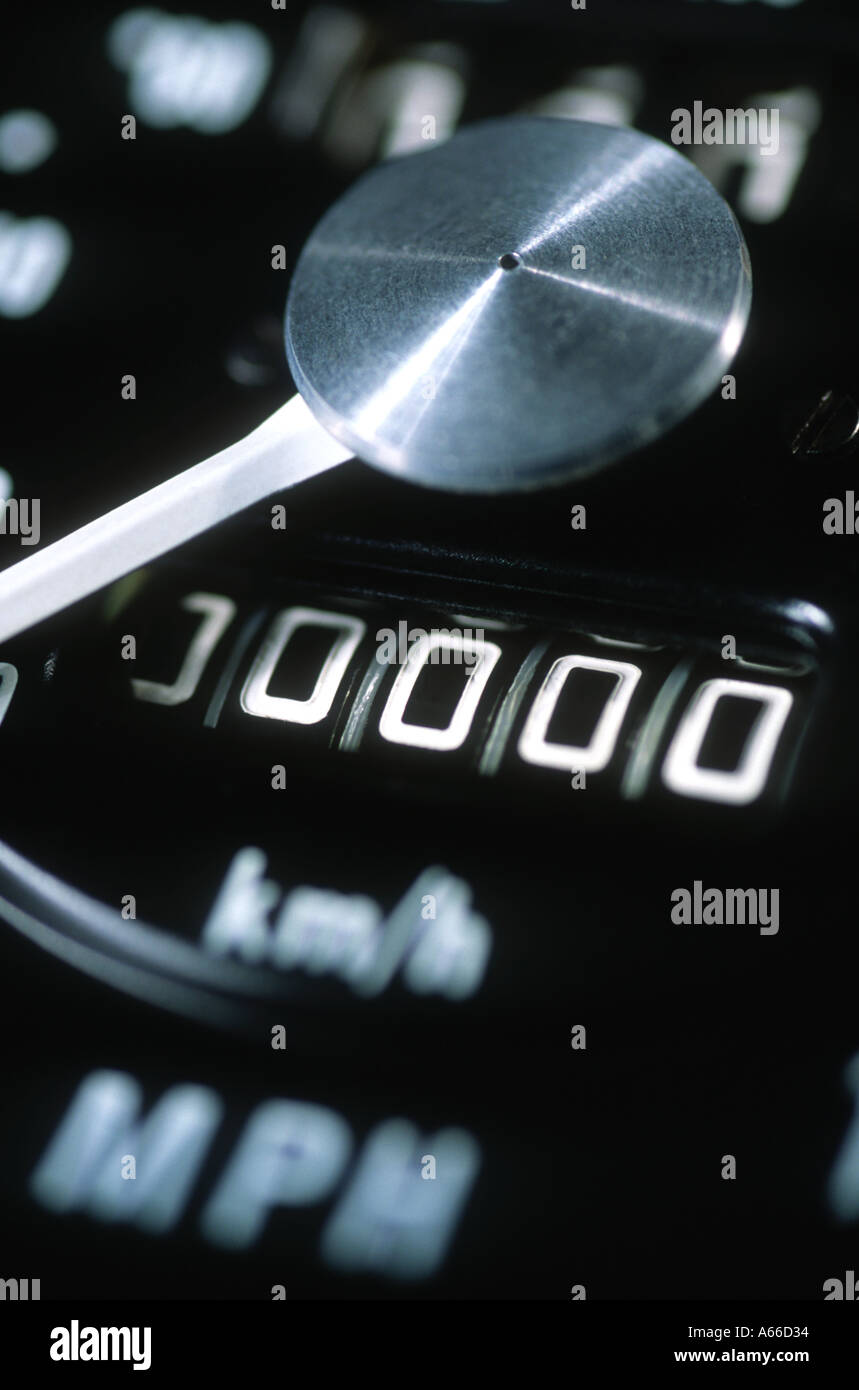 Car speedometer dial at zero Stock Photo - Alamy