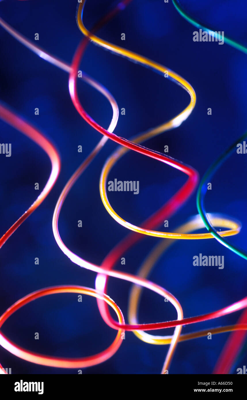Pattern of wires Stock Photo - Alamy