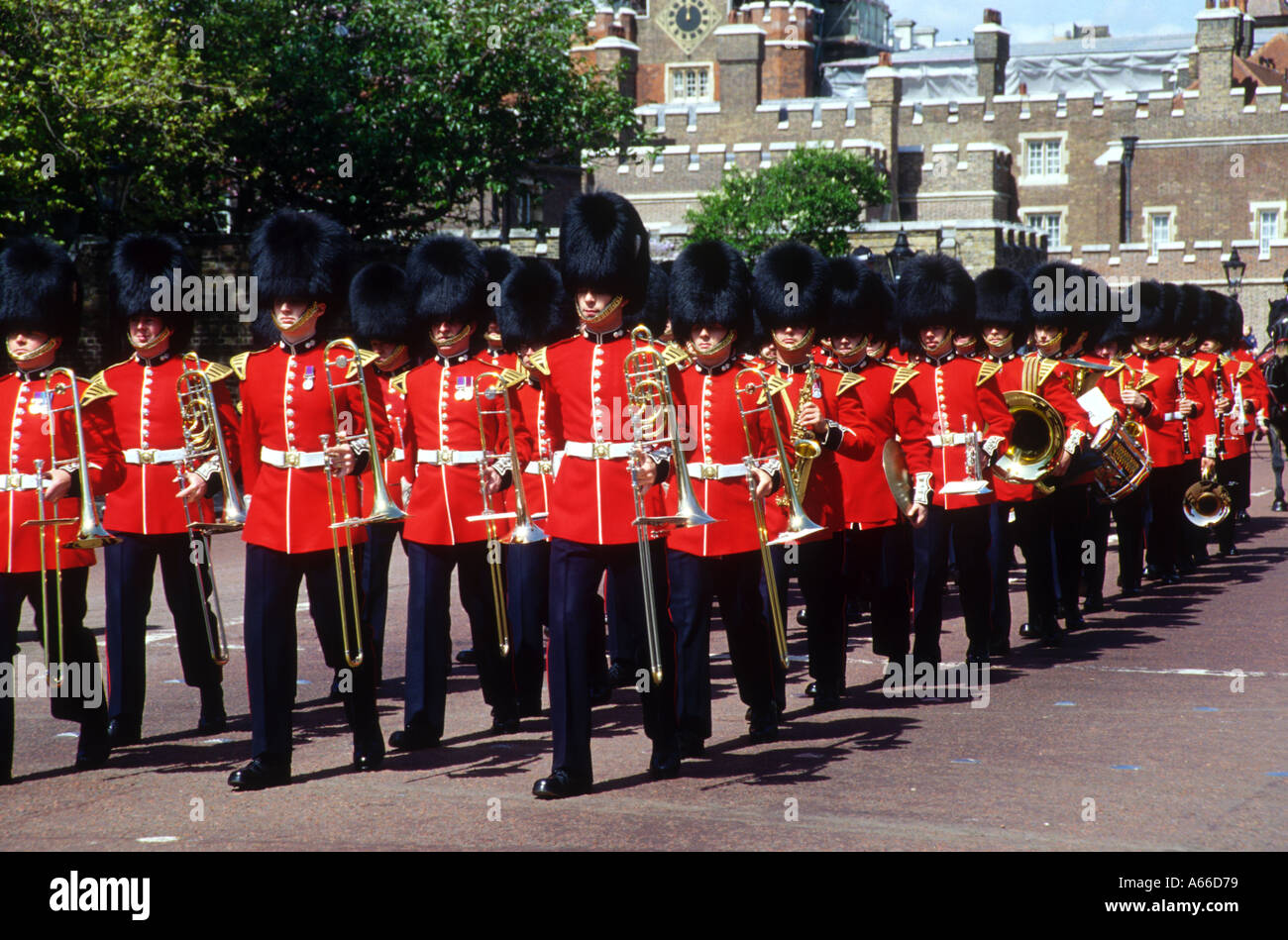 Guards band London England Stock Photo - Alamy