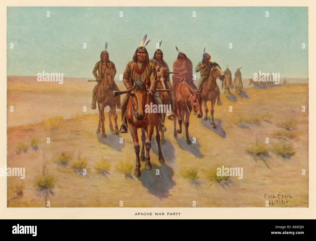 Apache war hi-res stock photography and images - Alamy