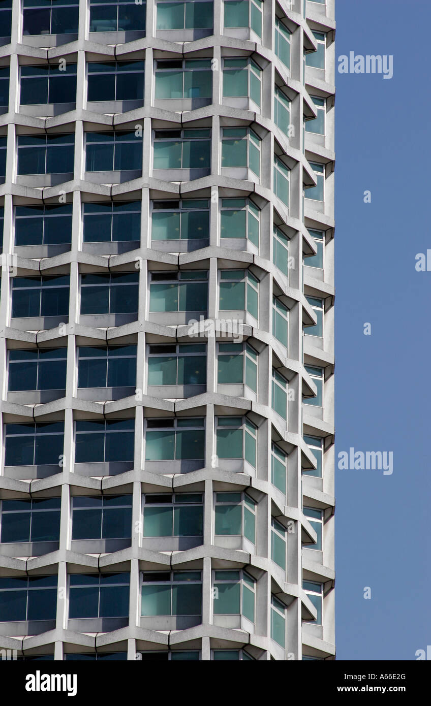Detail of the Centre Point building in London's Charring Cross Road ...