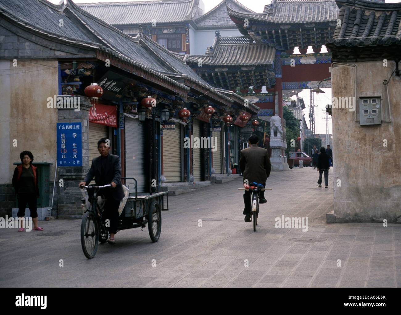 One of the historical streets of Jianshui, China Stock Photo - Alamy