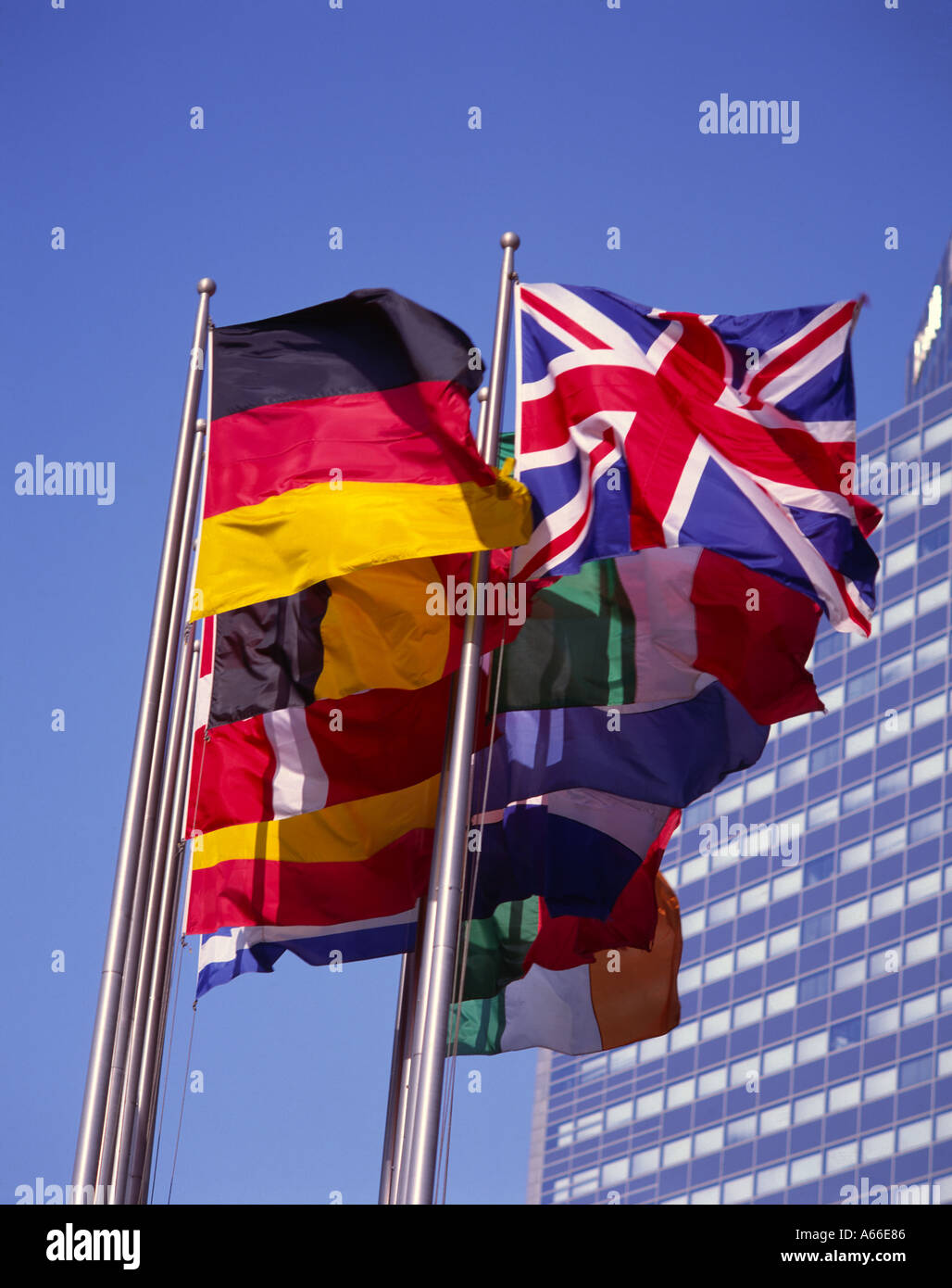 European flags hi-res stock photography and images - Alamy