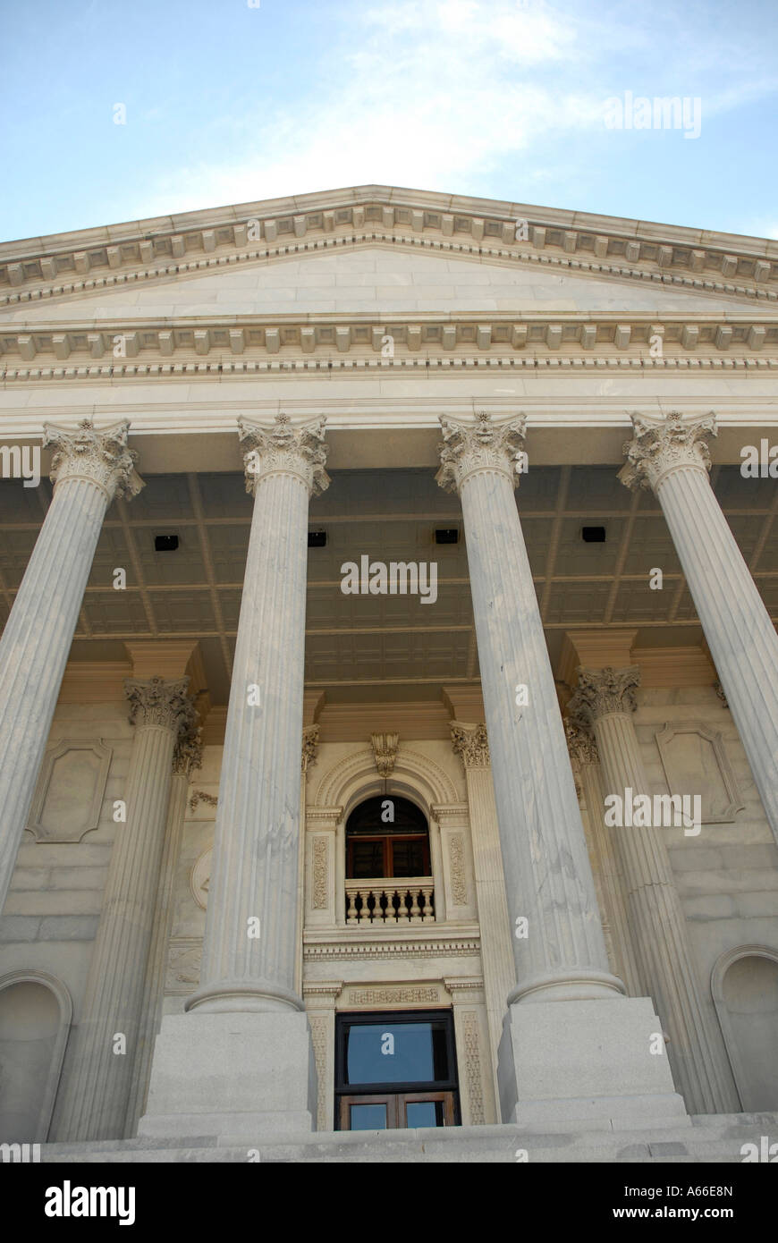 Portal of State Capitol Building South Carolina USA Stock Photo - Alamy
