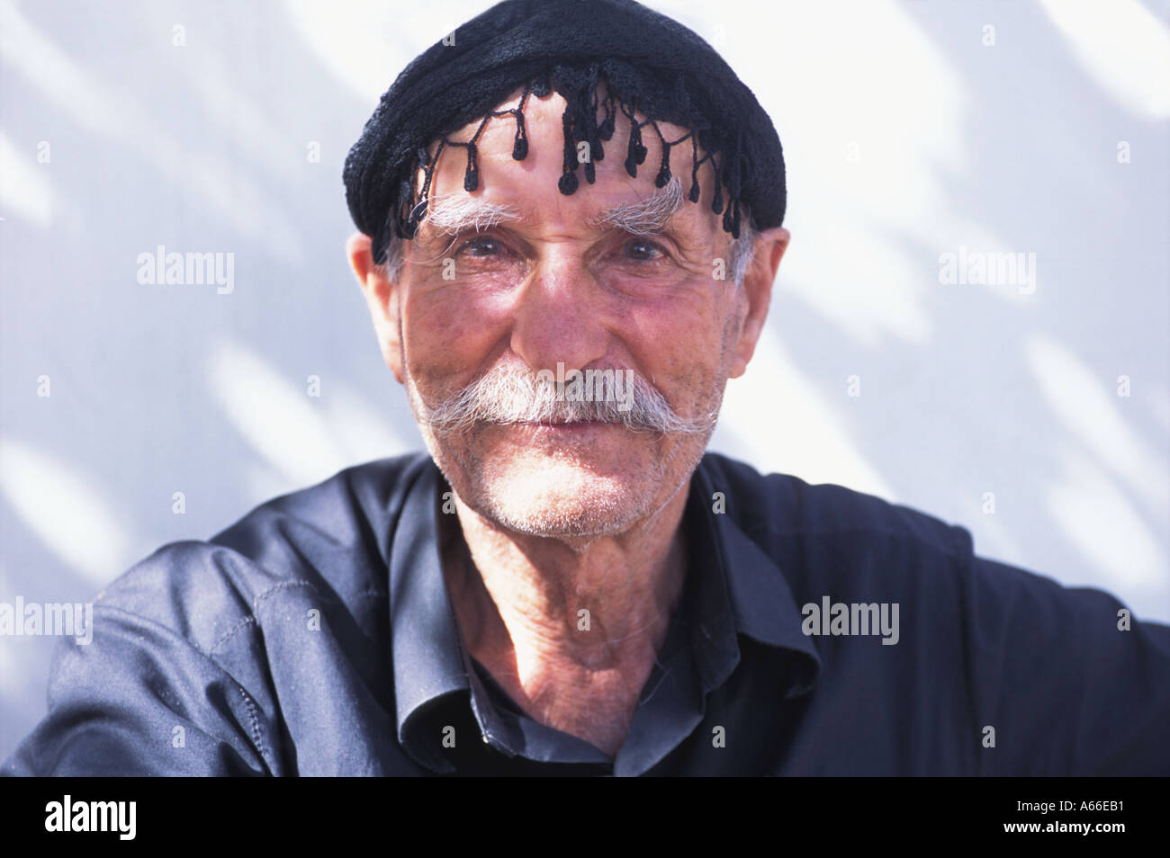 GREECE CRETE CRETAN MAN IN TRADITIONAL HEADGEAR MODEL RELEASED Stock ...