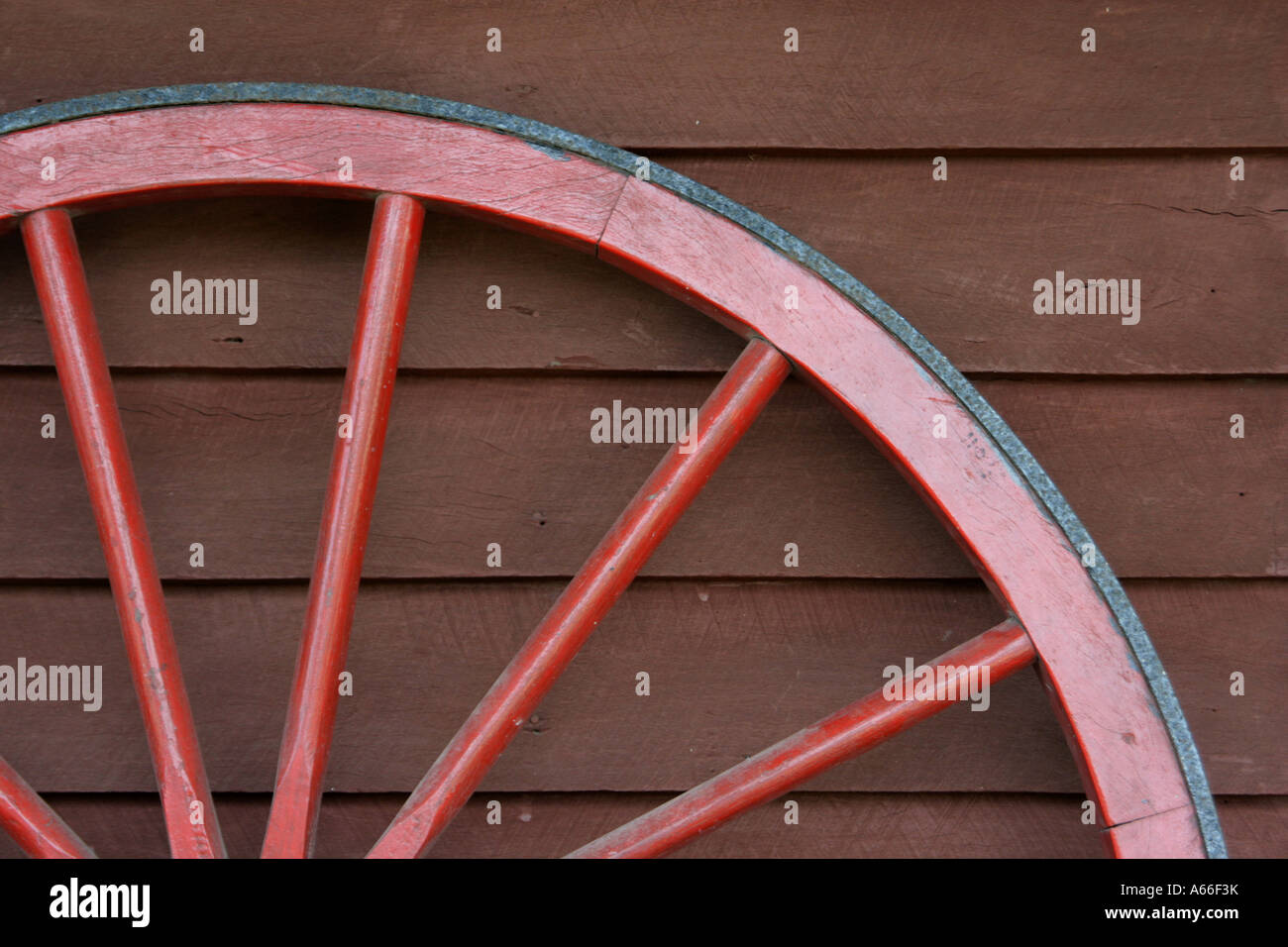 AN OLD WHEEL BAPD10283 HORIZONTAL Stock Photo - Alamy