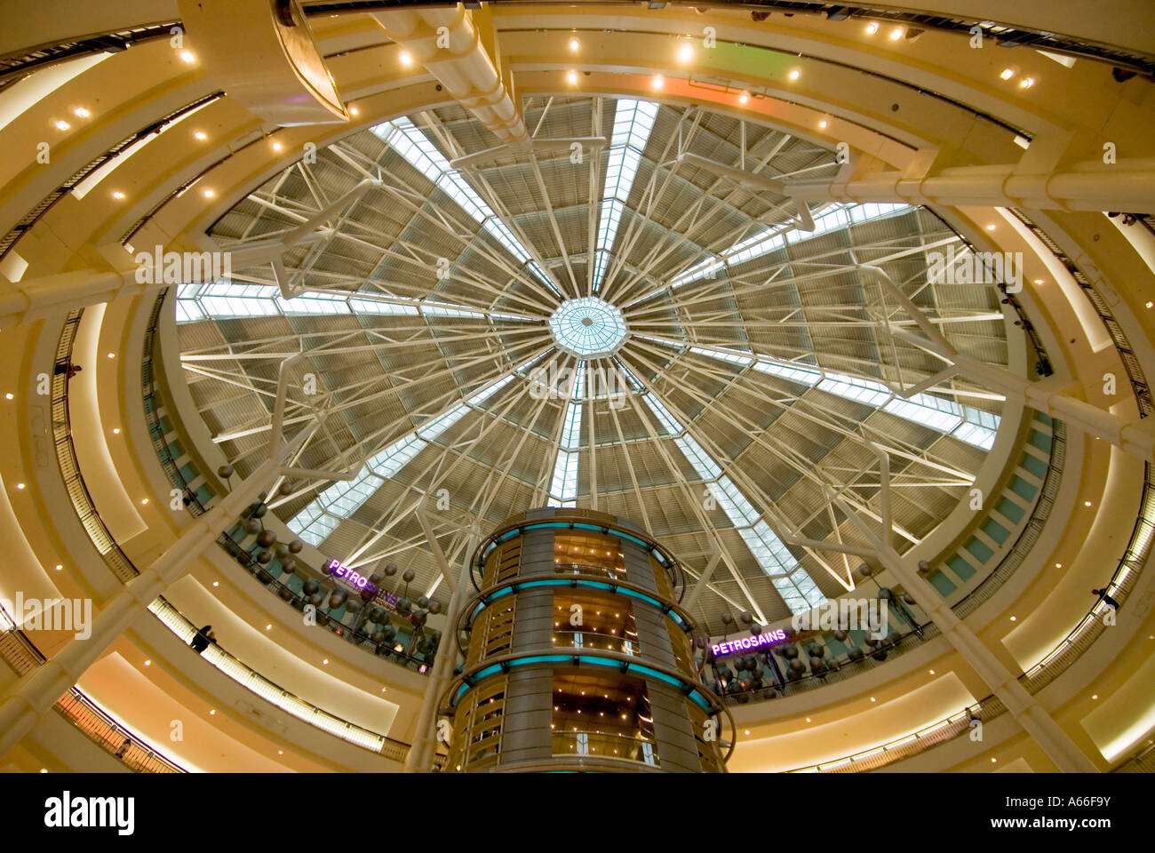 Interior Architecture KLCC Petronas Twin Towers Kuala Lumpur Malaysia ...