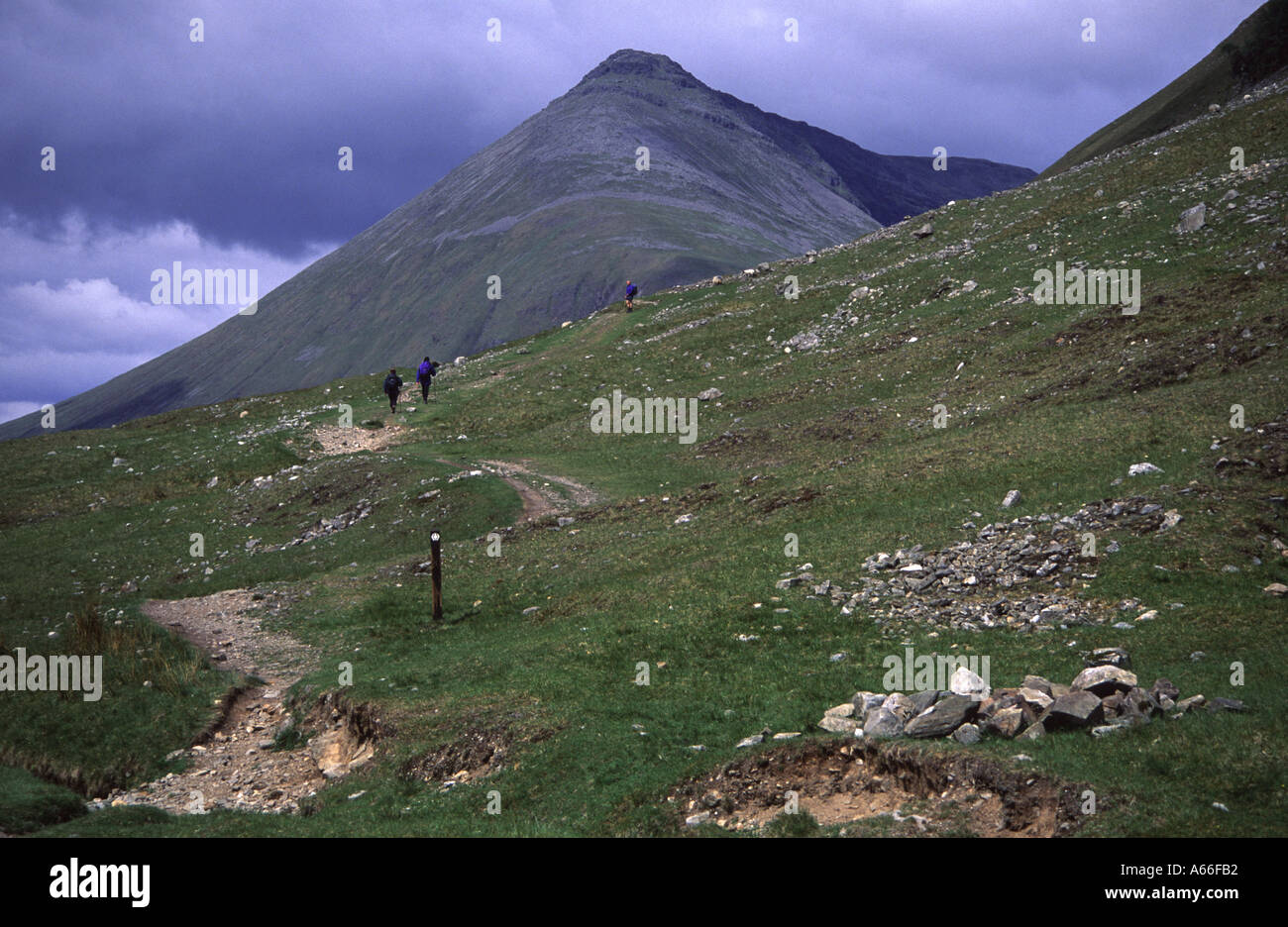 West highland Way long distance footpath Scotland Stock Photo - Alamy