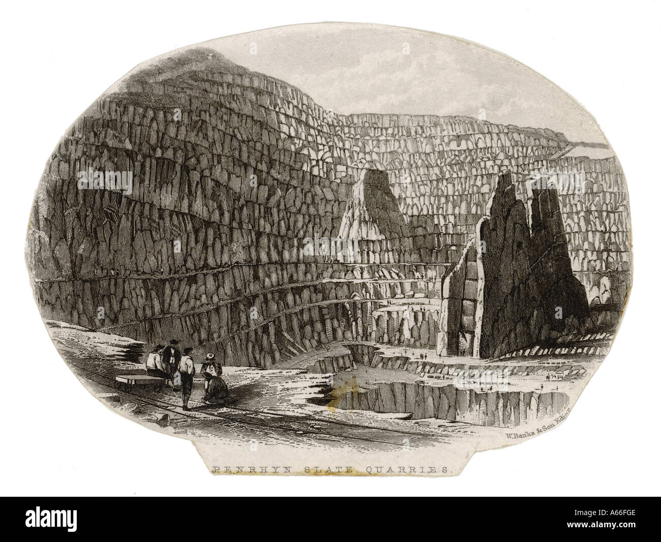 Lord penryns slate quarry hi-res stock photography and images - Alamy