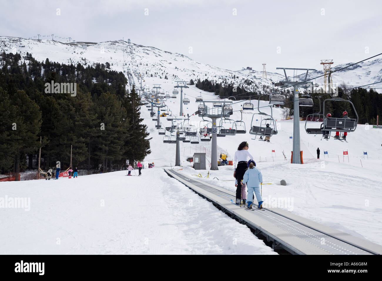 Bormio, Valtellina, Italy. Ski resort Stock Photo - Alamy