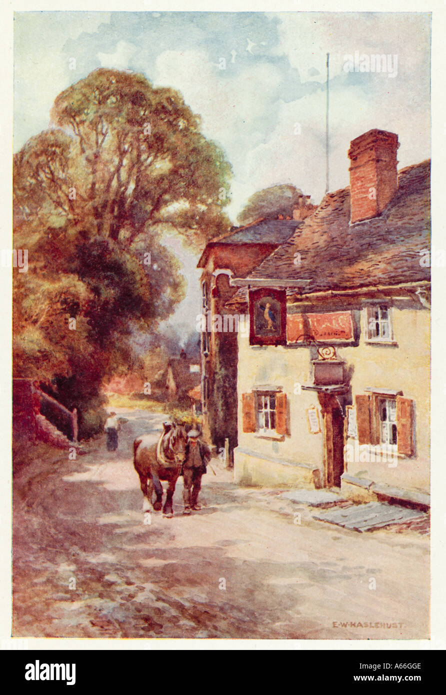 Leather Bottle Cobham Stock Photo - Alamy