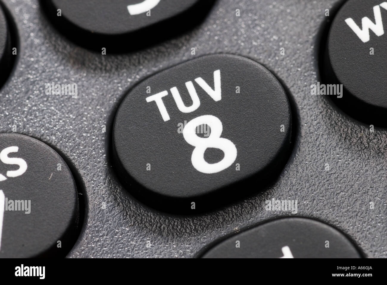 Chip & pin pad number 8 key Stock Photo - Alamy