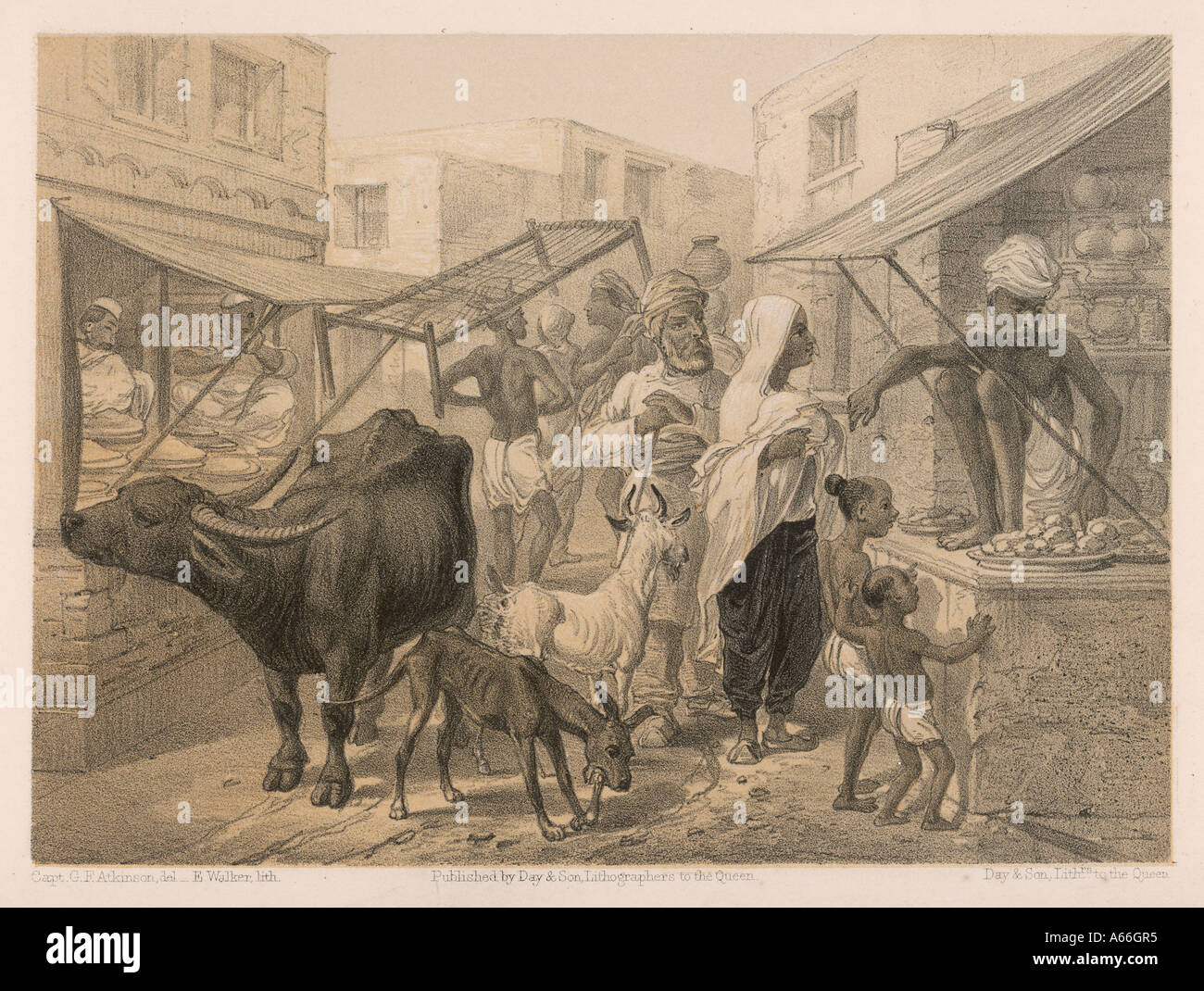 Indian historical scene hi-res stock photography and images - Alamy