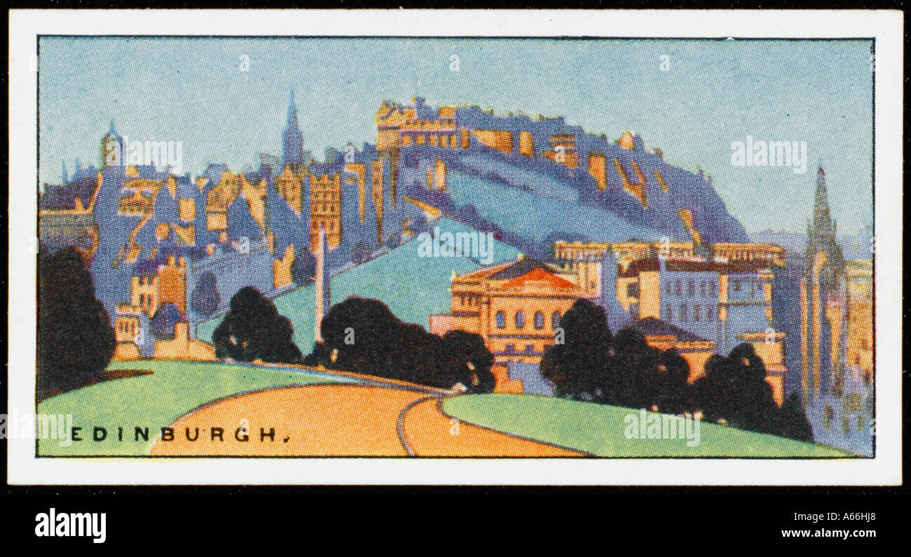 Edinburgh 1920s hi-res stock photography and images - Alamy