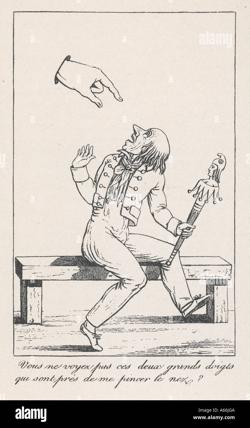 Insanity delusion cartoo hi-res stock photography and images - Alamy