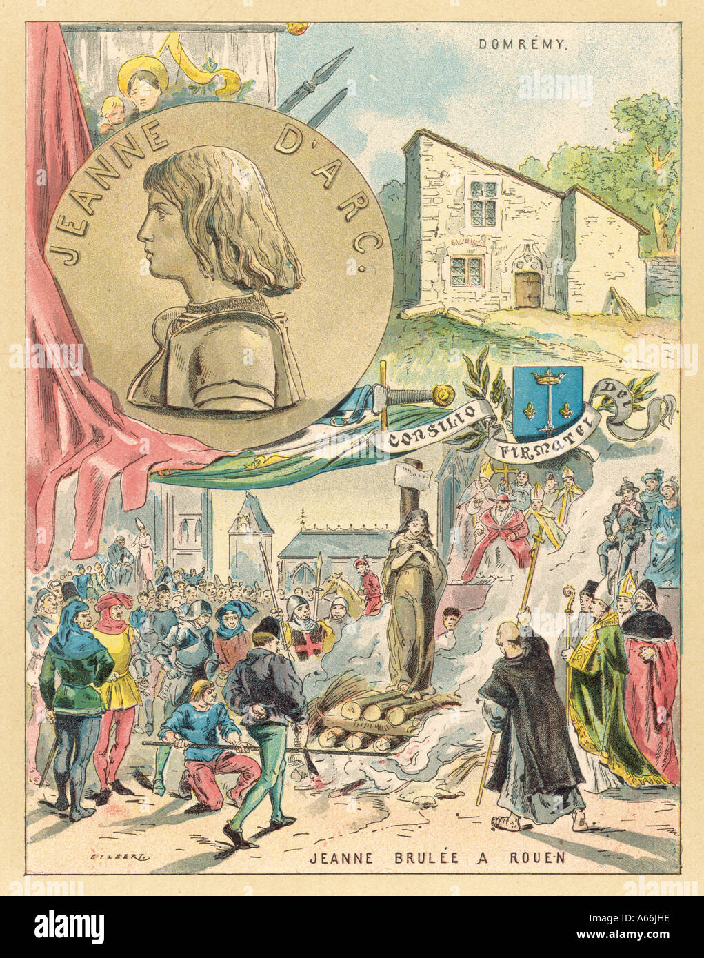 Jeanne Darc Stock Photo - Alamy