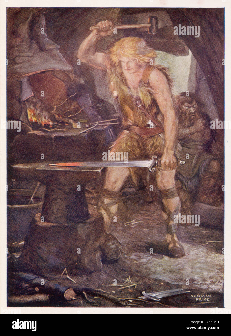 Siegfried and the dragon hi-res stock photography and images - Alamy