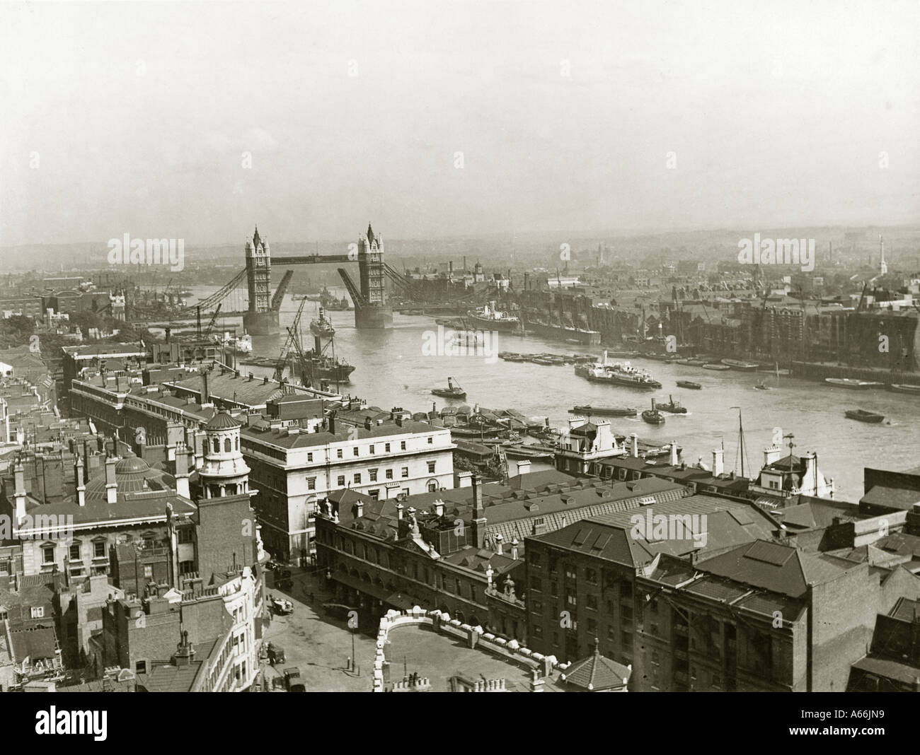 London Tower Bridge Area Stock Photo - Alamy