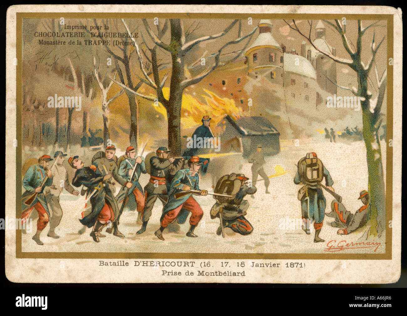 Battle Of Montbeliard Stock Photo - Alamy