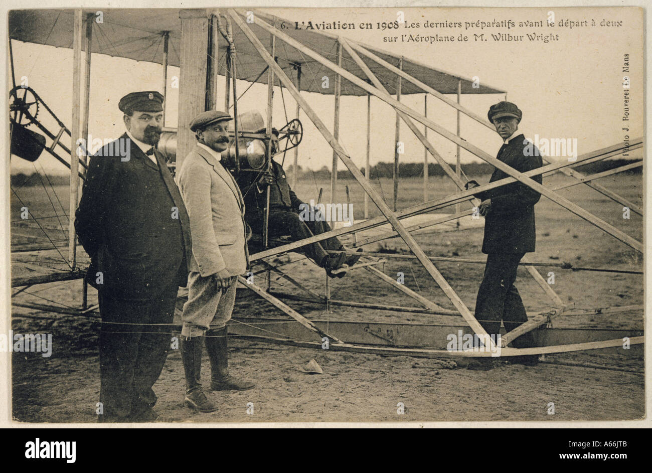 Wilbur wright and plane hi-res stock photography and images - Alamy