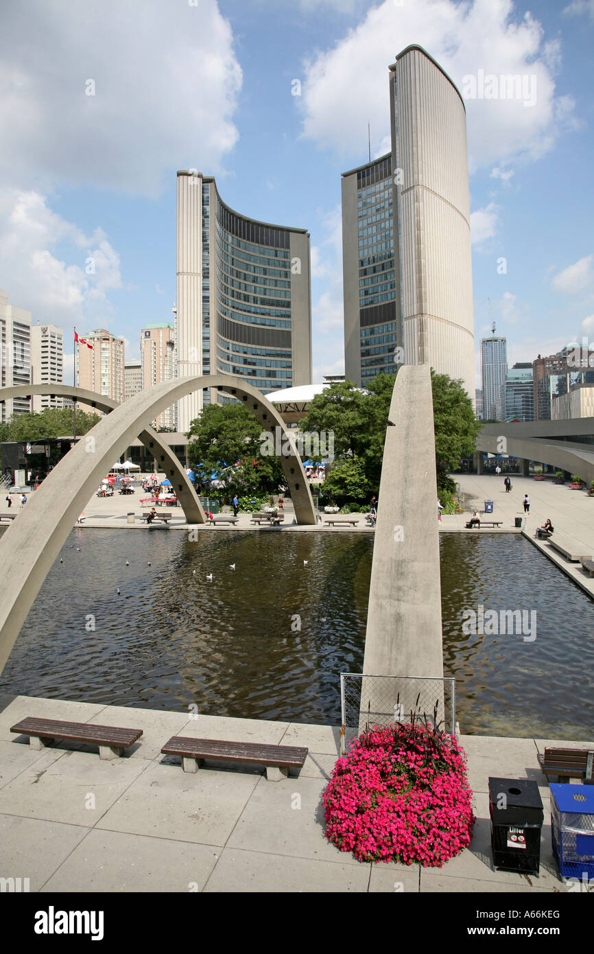 Toronto City Hall in City of Toronto Ontario Canada Stock Photo - Alamy