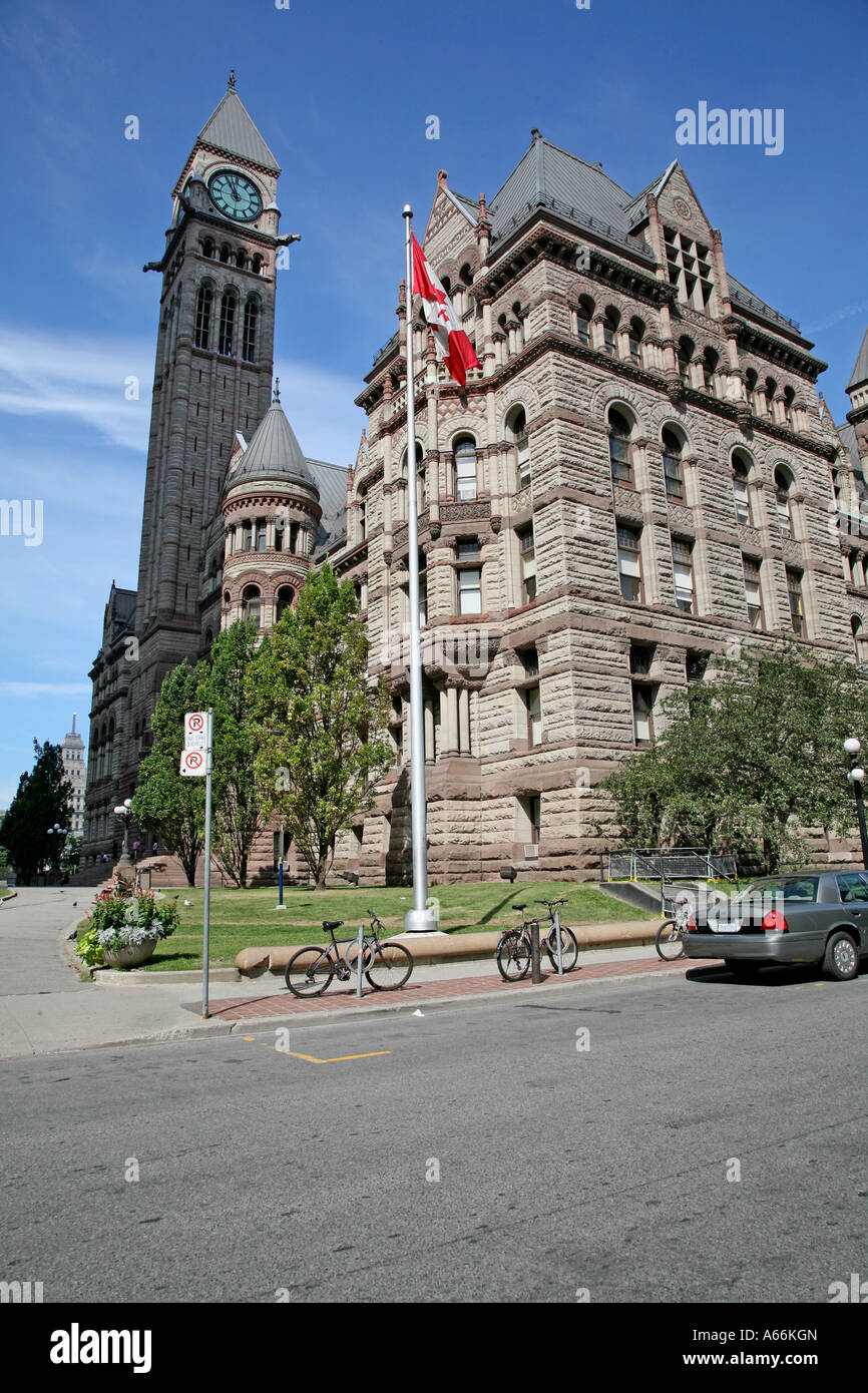 Old City Hall and Court House in City of Toronto Ontario Canada Stock ...