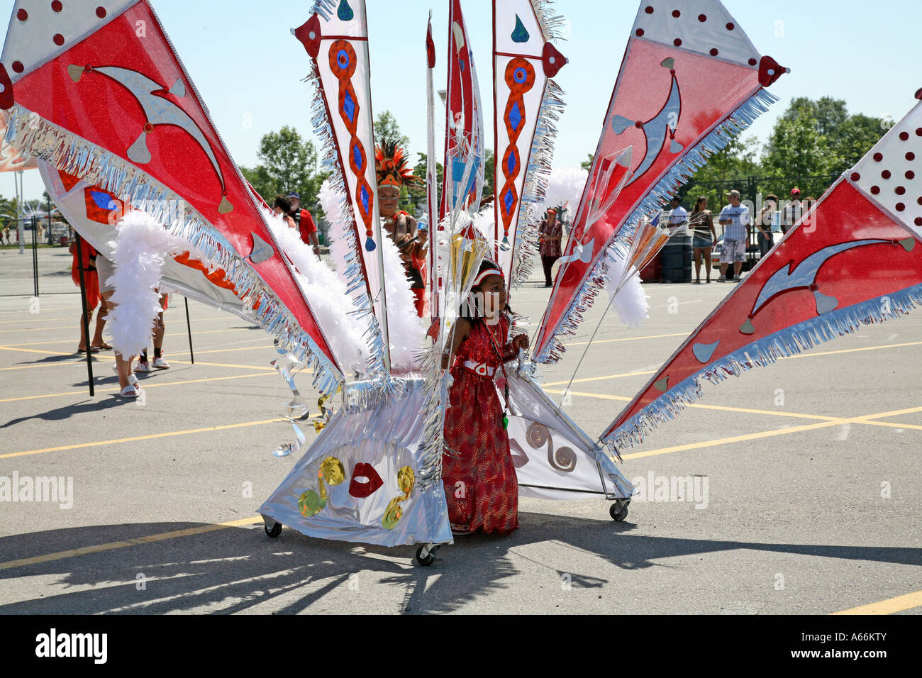 Colorful Fun filled Caribana Caribbean Festival parade in Toronto ...