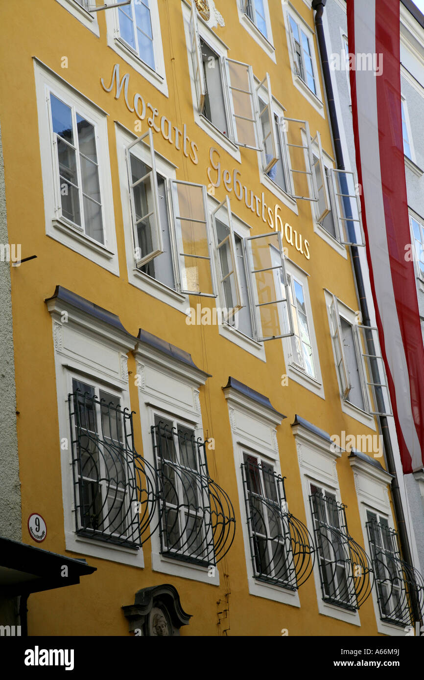 Wolfgang amadeus mozart birthplace hi-res stock photography and images ...