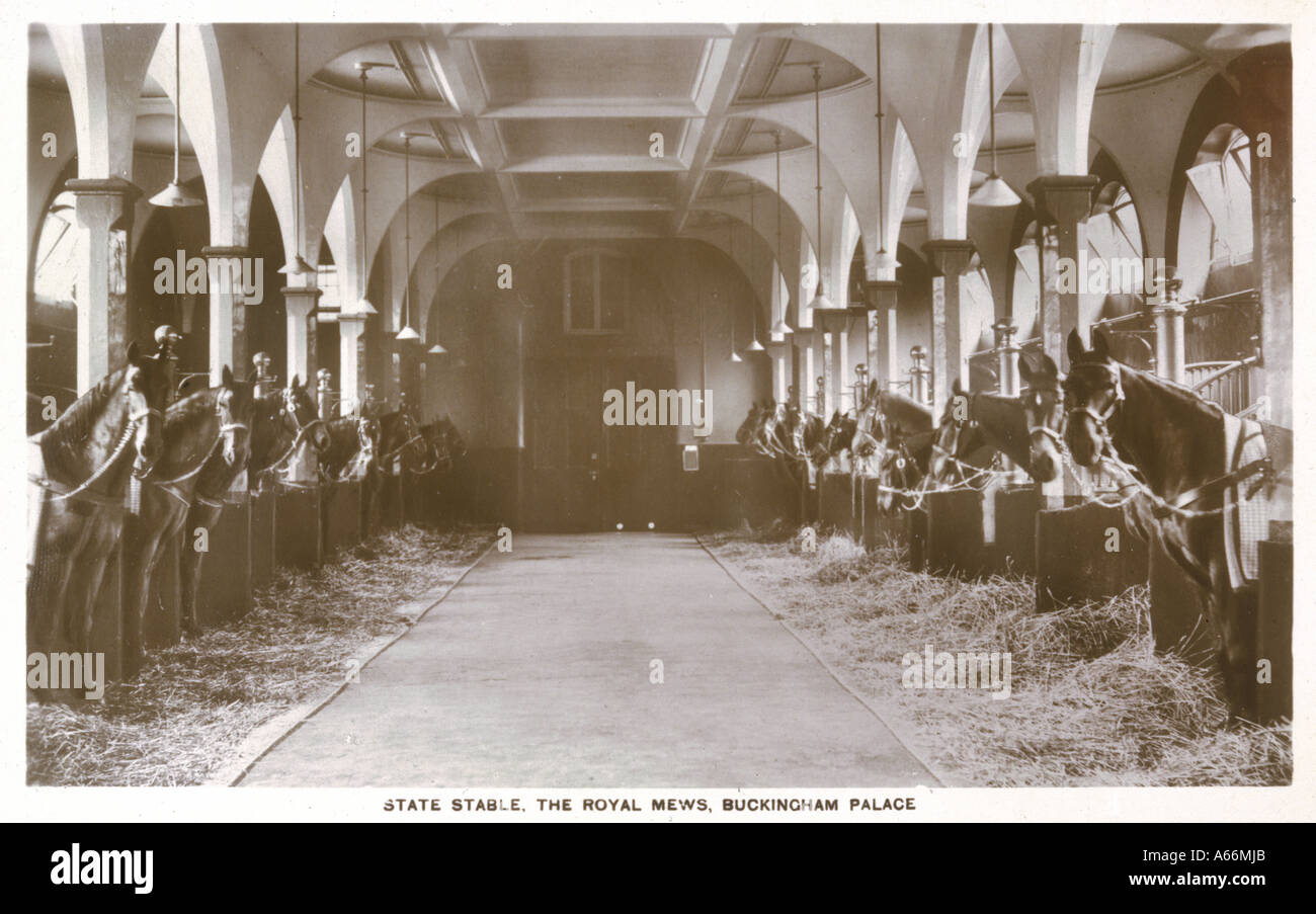 Buckingham Palace Stable Stock Photo - Alamy