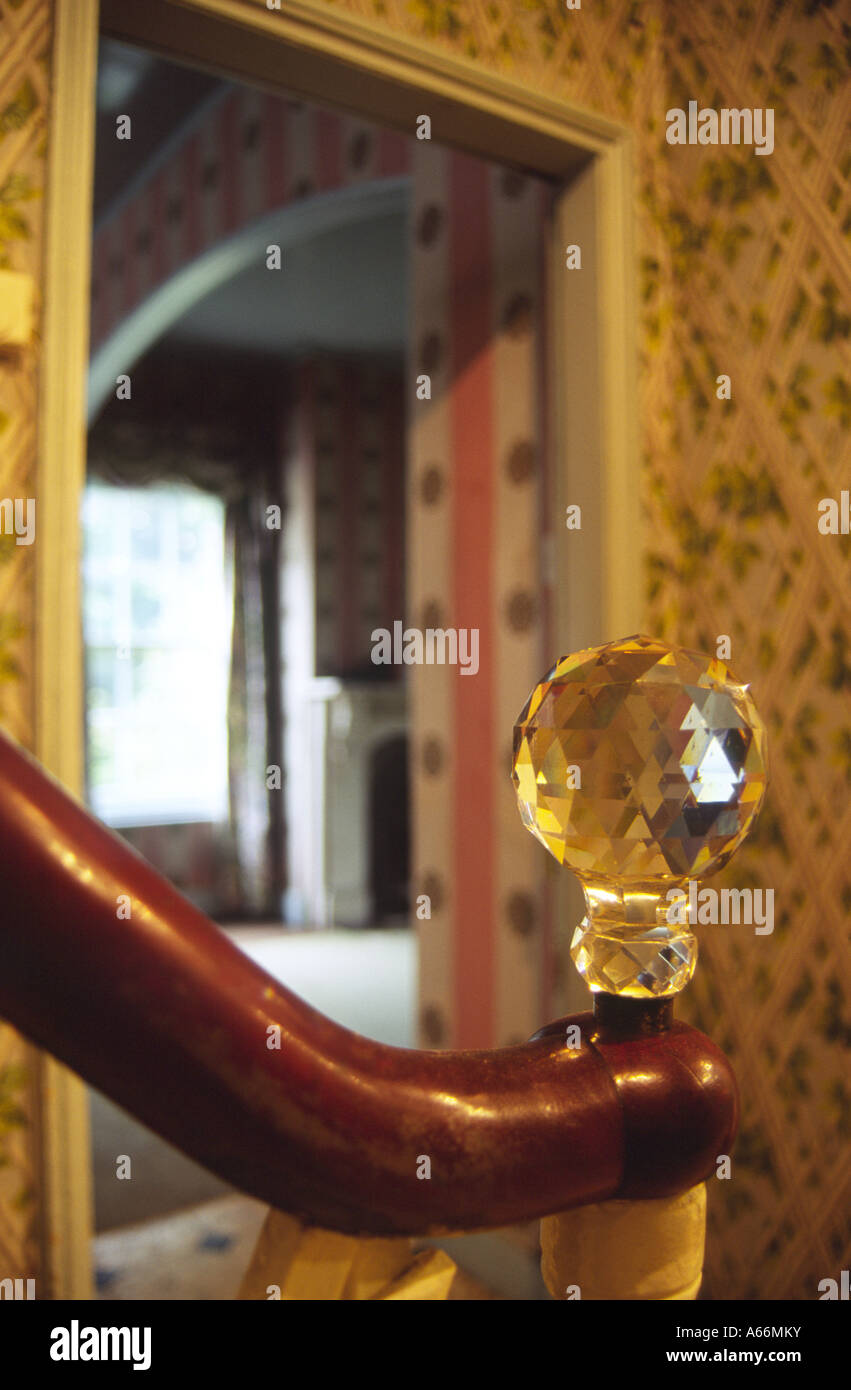 Stair rail knob hi-res stock photography and images - Alamy