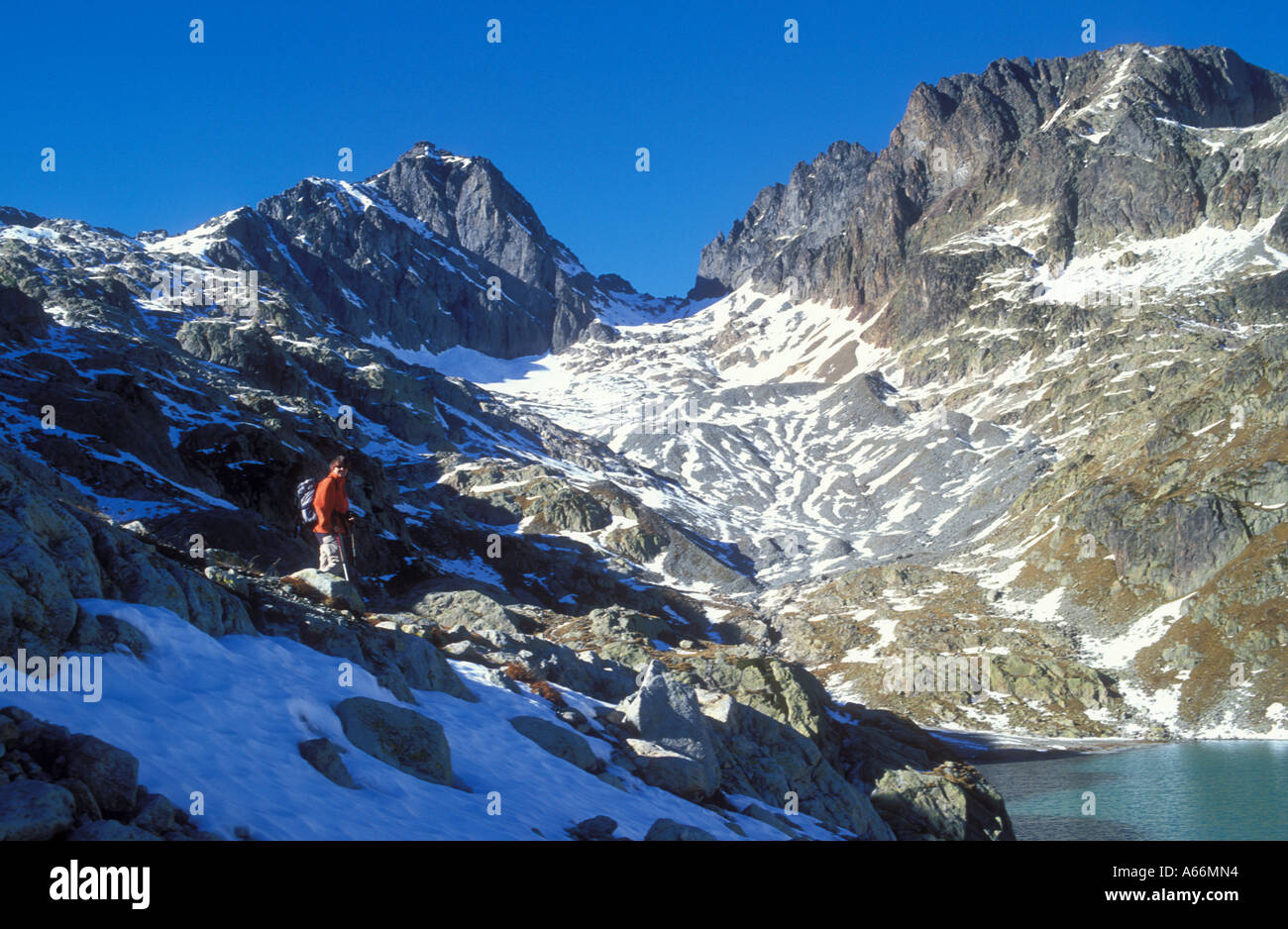 Lac blanc and aiguilles rouges hi-res stock photography and images - Alamy