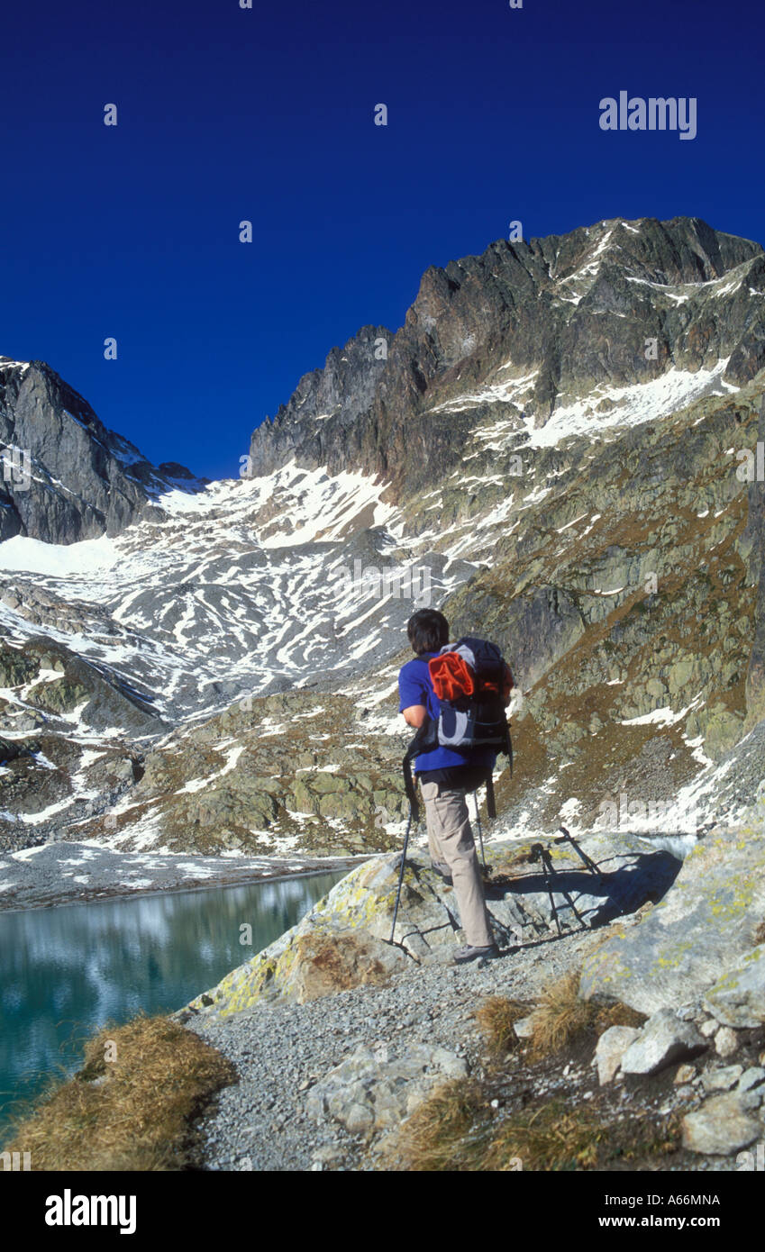 Lac blanc and aiguilles rouges hi-res stock photography and images - Alamy