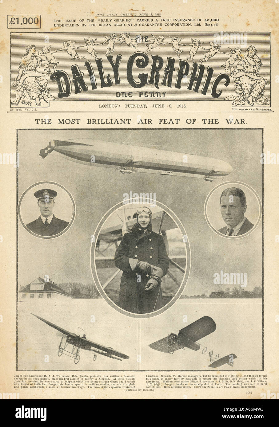 Daily Graphic 1915 Stock Photo - Alamy