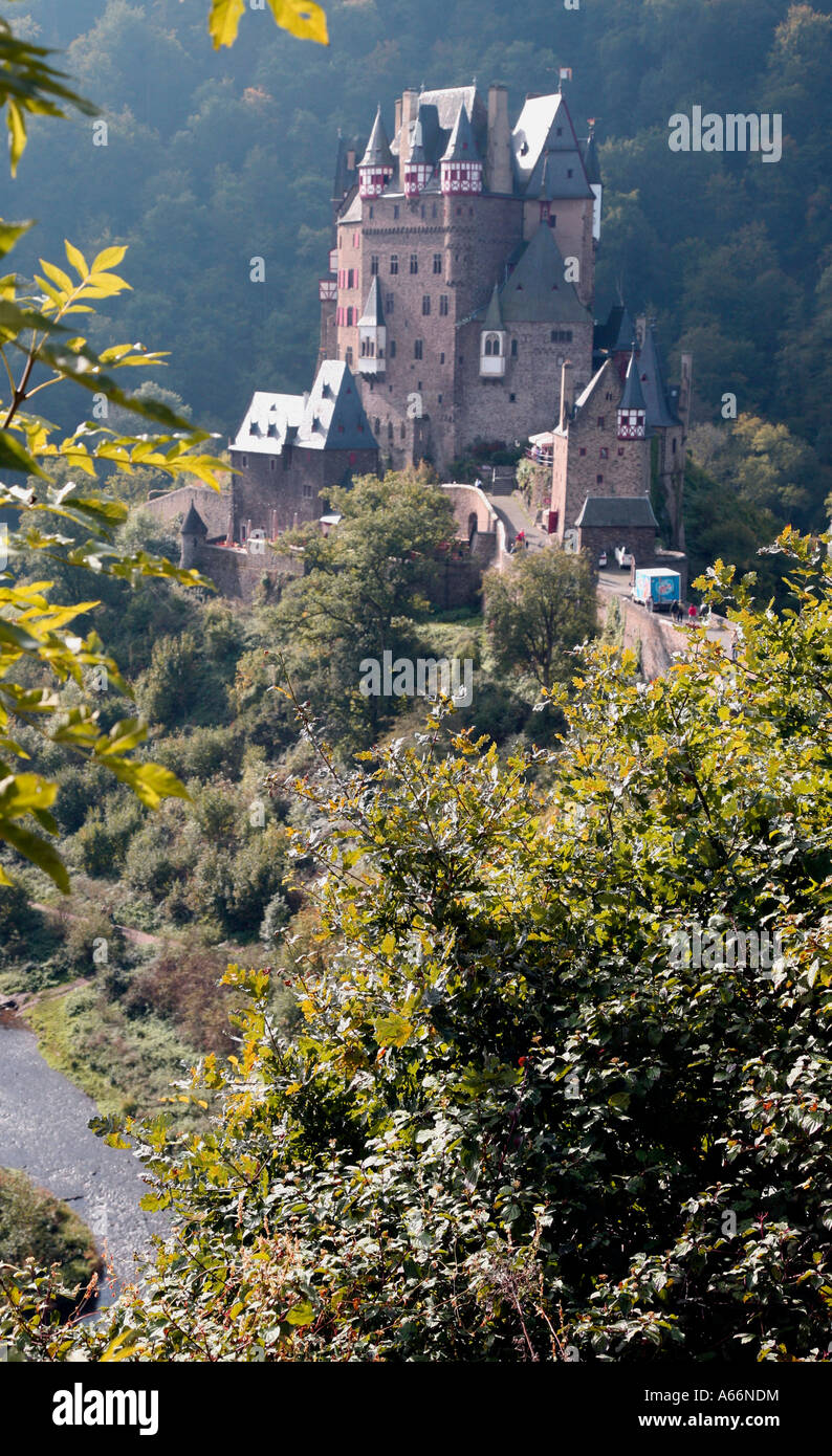Medieval Castle in Germany Castle Eltz in Germany Stock Photo - Alamy