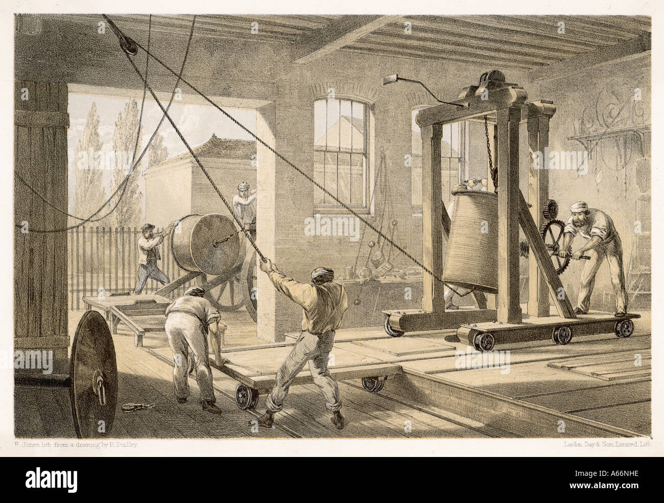 Atlantic Cable Loaded Stock Photo - Alamy