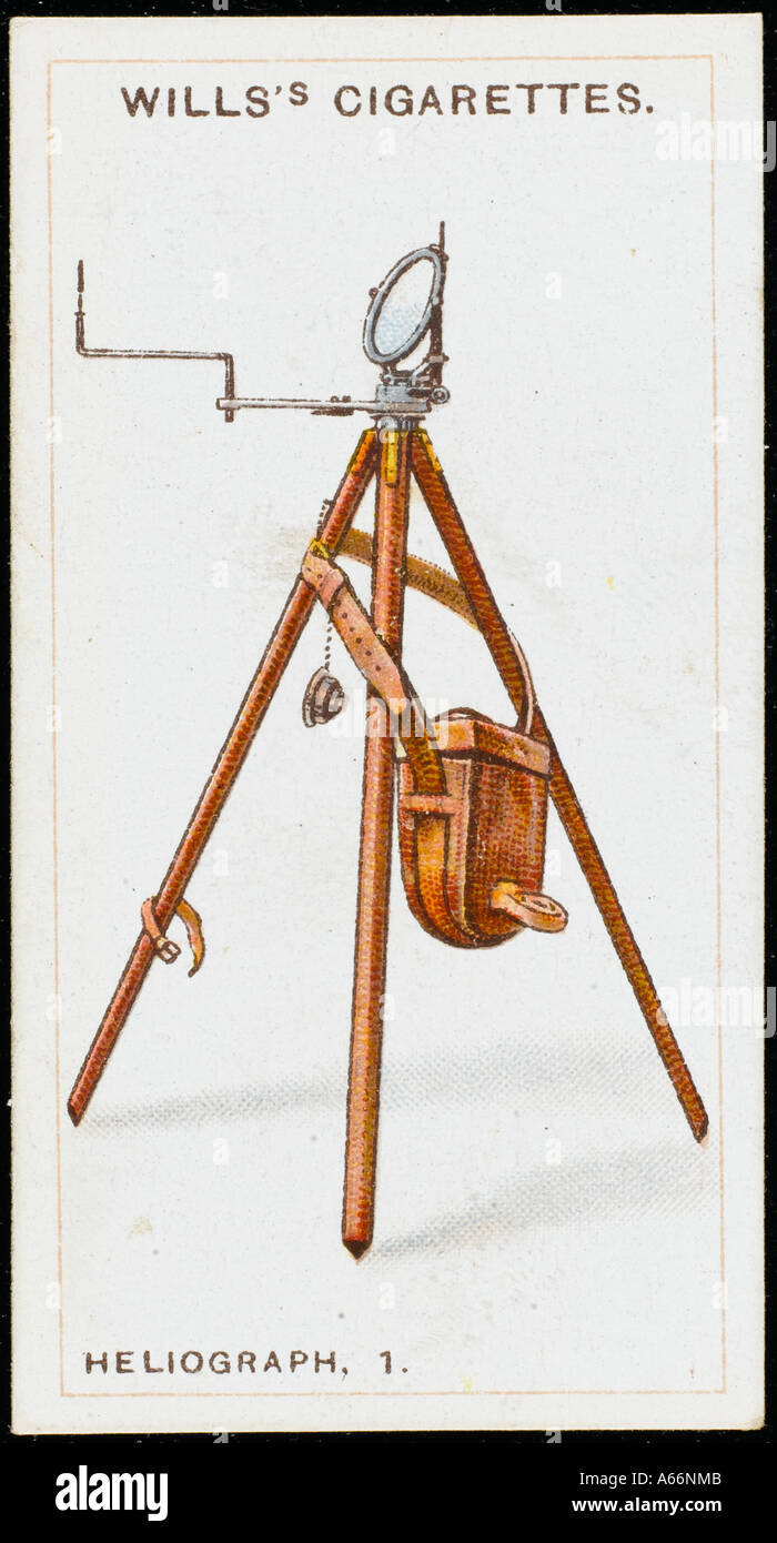 Heliograph hi-res stock photography and images - Alamy